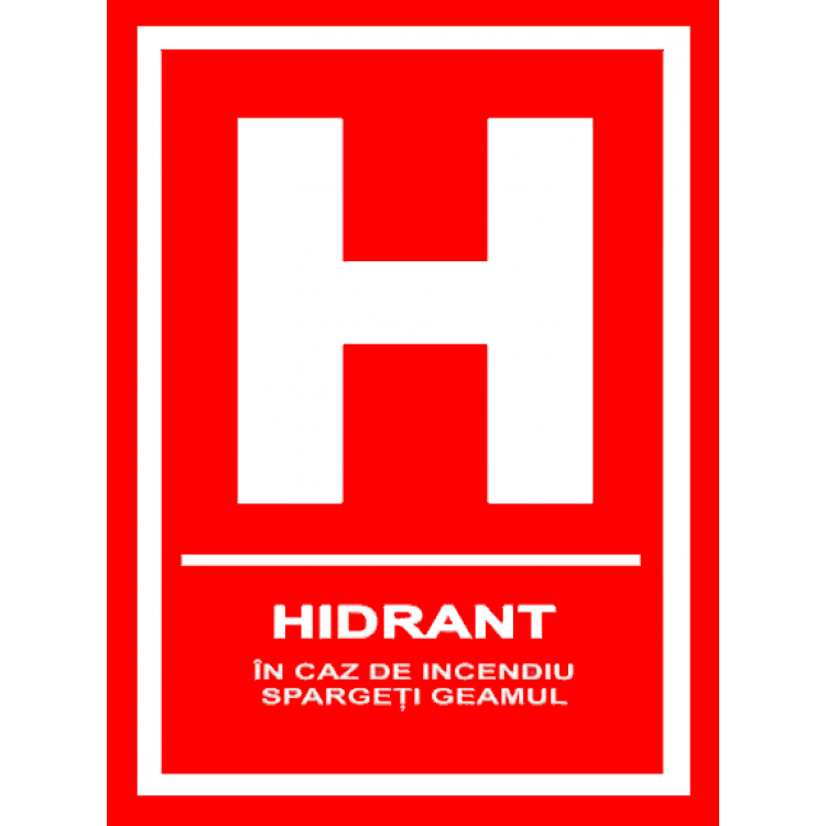 Semn pentru hidranti