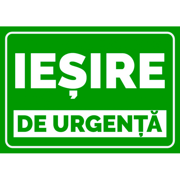 Indicator pentru iesire de urgenta