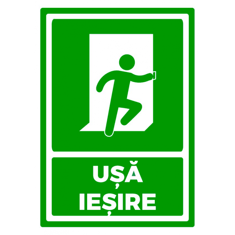 Indicator pentru usa iesire