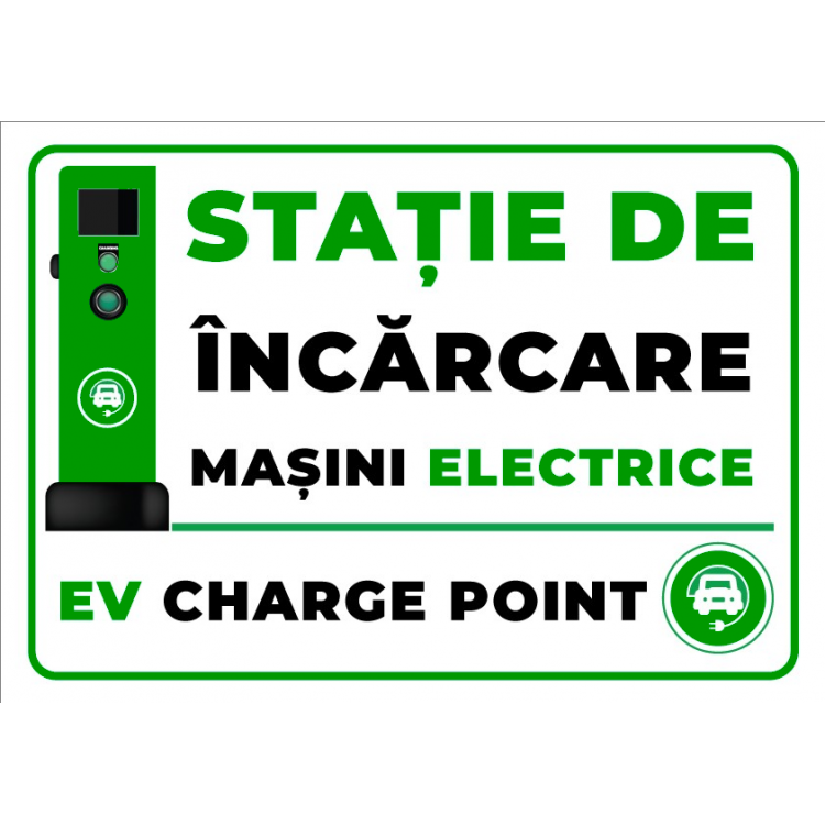 indicator statie de incarcare masini electrice